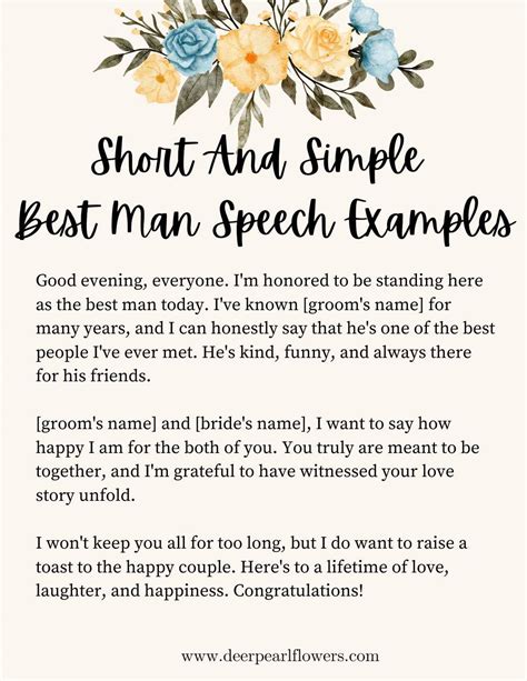 30 Best Man Speech Examples Tips Structure 2024 58 Off