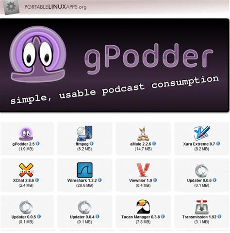 Portable Linux Apps Raccolta Di Applicazioni Portable Per Linux