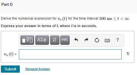 Solved The Voltage Pulse Shown In Figure Is Applied To Chegg