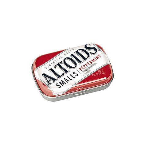 Altoids Smalls Peppermint Sugarfree Mints 037 Oz Pack Of 9 Altoids®