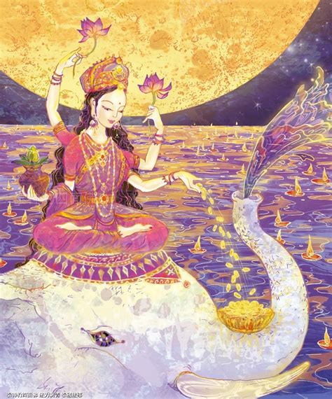 【泰國連線】拉克什米女神代拜含鮮花、供品、蠟燭、幸運手珠