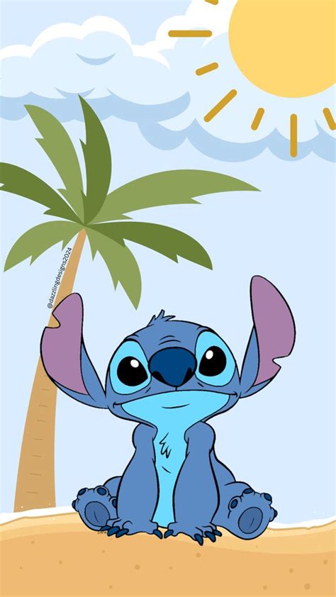 Cute Stitch Iphone Wallpaper