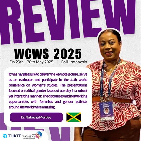Wonderful feedback from Dr. | Women and Gender Community - TIIKM