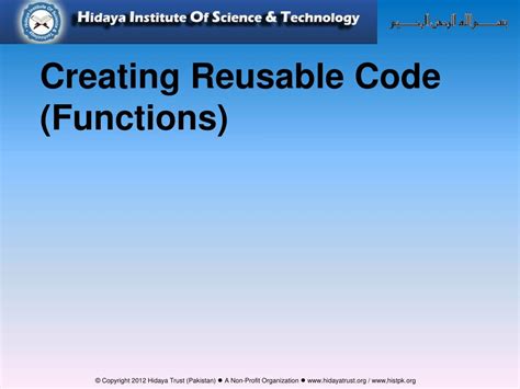 Ppt Creating Reusable Code With Functions In Php Powerpoint