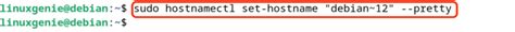 How To Change The Hostname On Debian Linux Genie