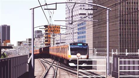 Jr E233 Tokyo Kanda Station Cab View Trainz Simulator 2019 Youtube