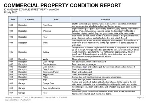 Asset Reports Commercial Property Condition Reports