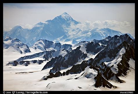 Picturephoto Aerial View Of Mount St Elias Wrangell St Elias