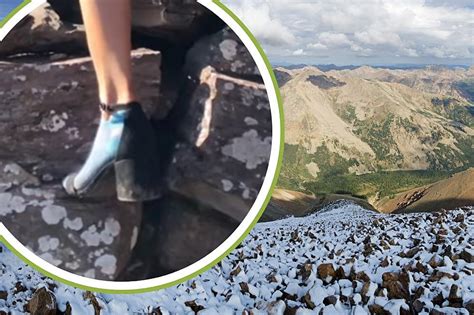 Erin Ton Is Climbing Colorados Tallest Peaks In Heels