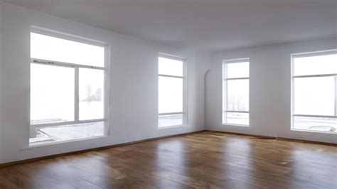 Premium Photo Empty Room Glass Window