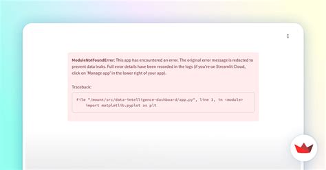 Matplotlib Modulenotfounderror No Module Named Community Cloud