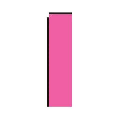 Pink Rectangle Flag Outdoor Solid Color Banners Ffn