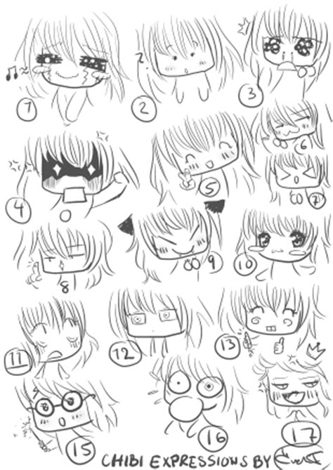 Chibi Expressions By Miyakies On DeviantArt