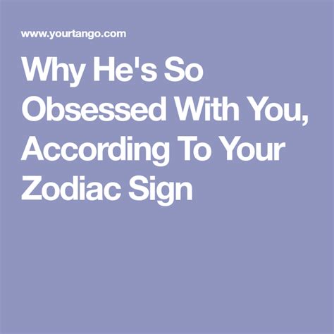 Zodiac Signs Obsessed With Love Zodiac Elements Explained