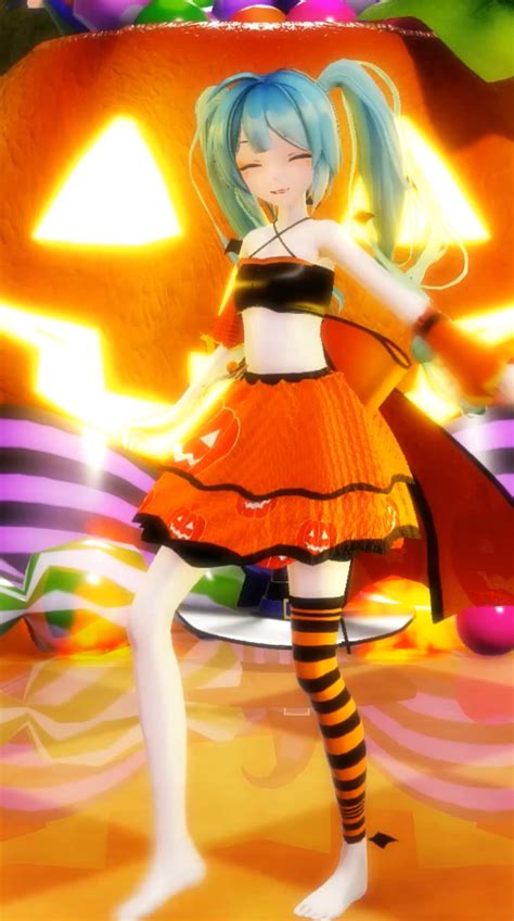 🎃 Pumpkin Miku Happy Halloween 🎃 R Hatsune