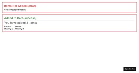 styling tutorial codesandbox