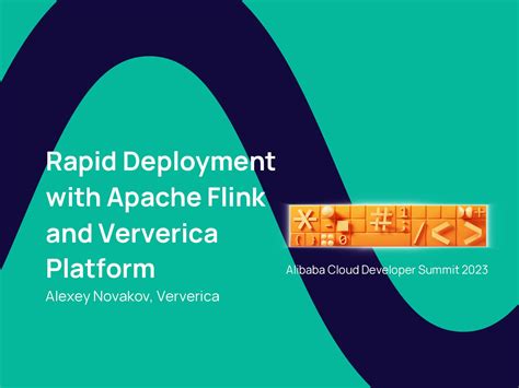 rapid deployment with apache flink and ververica platform speaker deck