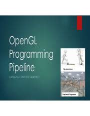 Mastering OpenGL Essential Guide To D And D Graphics Course Hero