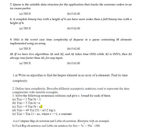 solved assume that each of the expressions below gives the