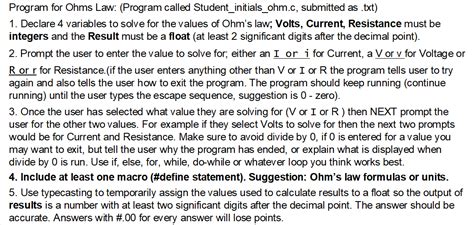 Solved I Need The Answer In C Programming Language Onl