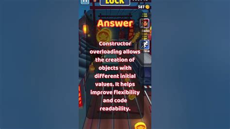 techinterview oopconcepts coding why use constructor overloading in