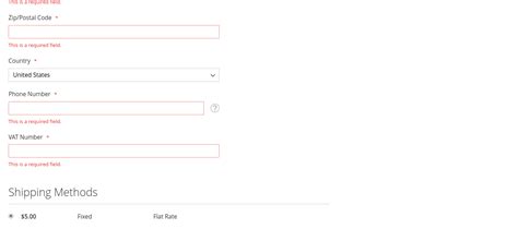 Magento2 Magento 2 Checkout How To Make Vat Number Required