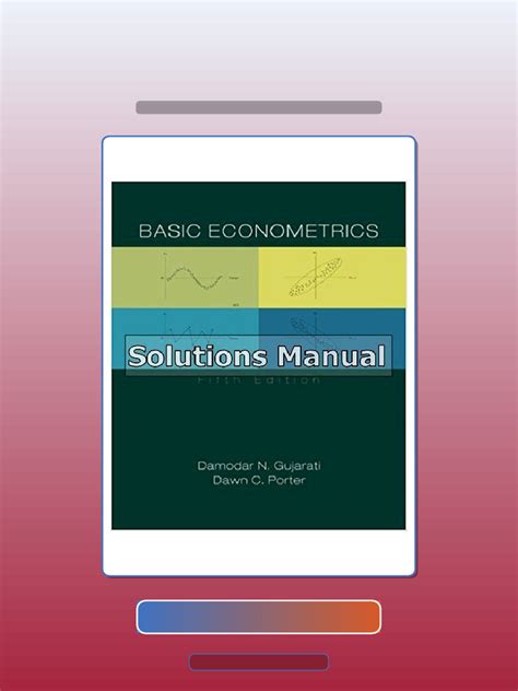 Basic Econometrics 5th Edition Gujarati Fast Access Pdf Regression