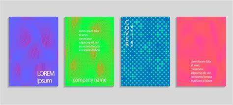 Premium Vector Minimal Abstract Vector Halftone Cover Design Template Future Geometric