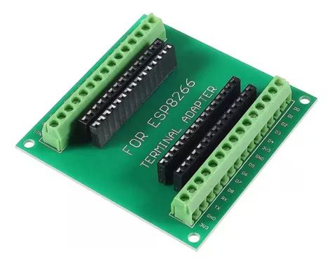 placa borne kre terminal adaptador esp8266 esp12 nodemcu frete grátis