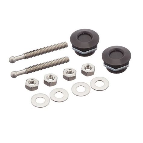 1 QUICK RELEASE MINI LATCH FASTENER KIT BLACK BC Direct