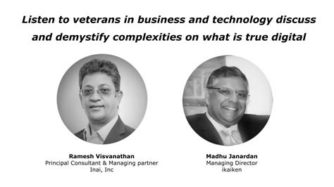 Venkat Prasad On Linkedin Trailer Are Digital Tech For Businesses A Hype