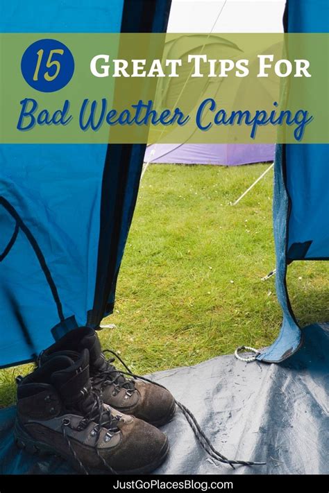 15 Great Tips For Camping In The Rain To Make The Best Of Bad Weather