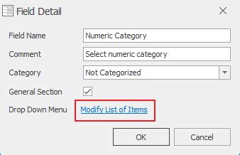 Field Type Multi Select Drop Down
