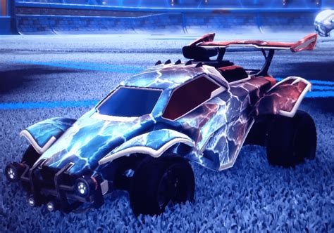 This Decal Looks So Clean In Orange R Rocketleague