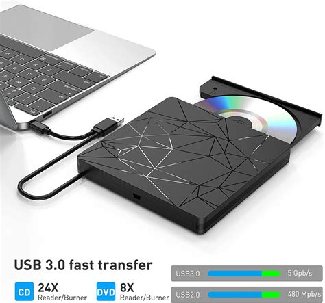 Usb External Optical Drive Dvdcd Recorder Optical Drive Portable Reading And Writing Msy