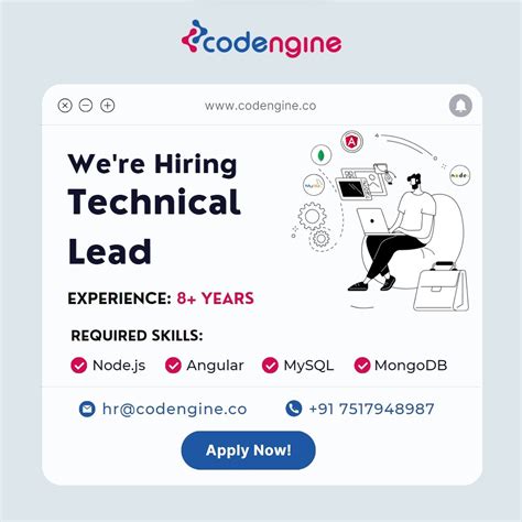Codengine Technologies On Linkedin Technicallead Nodejs Angular