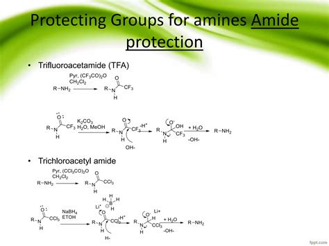 Protecting Groups And Their Deprotection Pptx