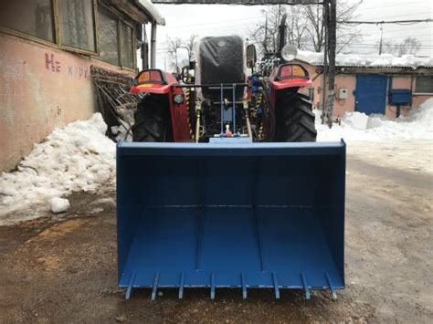 Универсальный думпер-ковш для мини-трактора от производителя ...