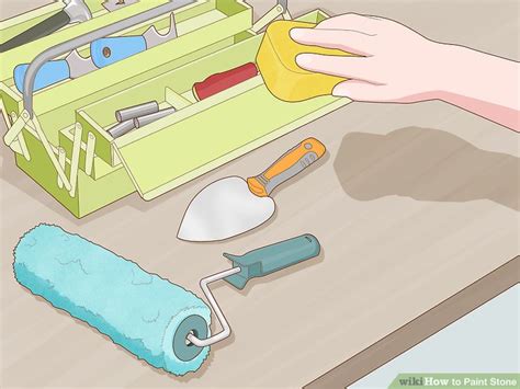 How To Paint Stone 11 Steps With Pictures WikiHow