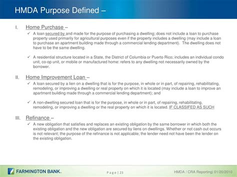 PPT HMDA CRA Data Collection PowerPoint Presentation Free Download ID