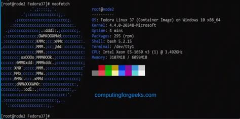 Run Rhel Fedora On Windows Subsystem For Linux Wsl Computingforgeeks