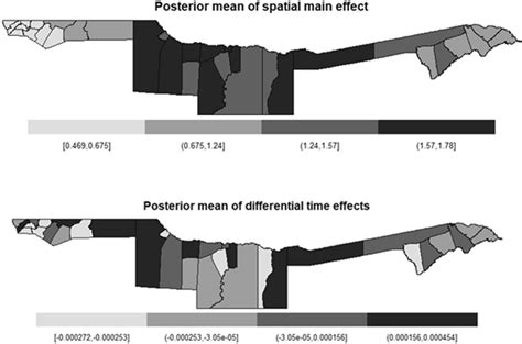 Spatial Main Effect And Differential Temporal Maps Of The Spatiotemporal Download Scientific