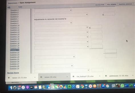 Solved Open Assignment Calculator Full Screen Printer