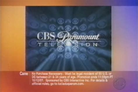 CBS Paramount Television Audiovisual Identity Database