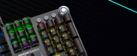 Amazon In Buy Amazon Basics Pro Series Mechanical Gaming Keyboard With Drive Customization RGB