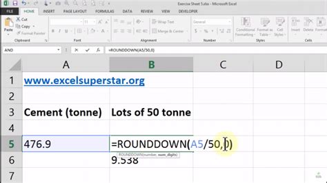 How To Use Round Formula In Excel Excel In Hindi
