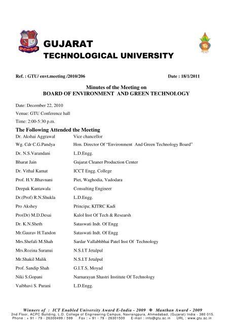 Gujarat Technological University