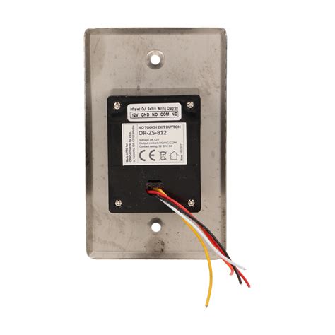 Exit Button Touchless