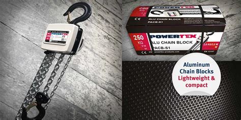 Aluminium Chain Block Certex Denmark