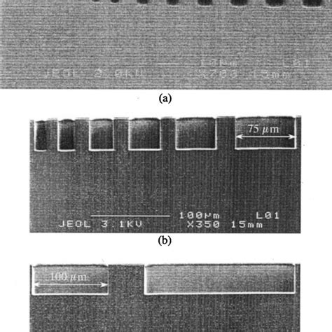 Modified Process Flow To Eliminate Notching Effect A First Deep Rie Download Scientific